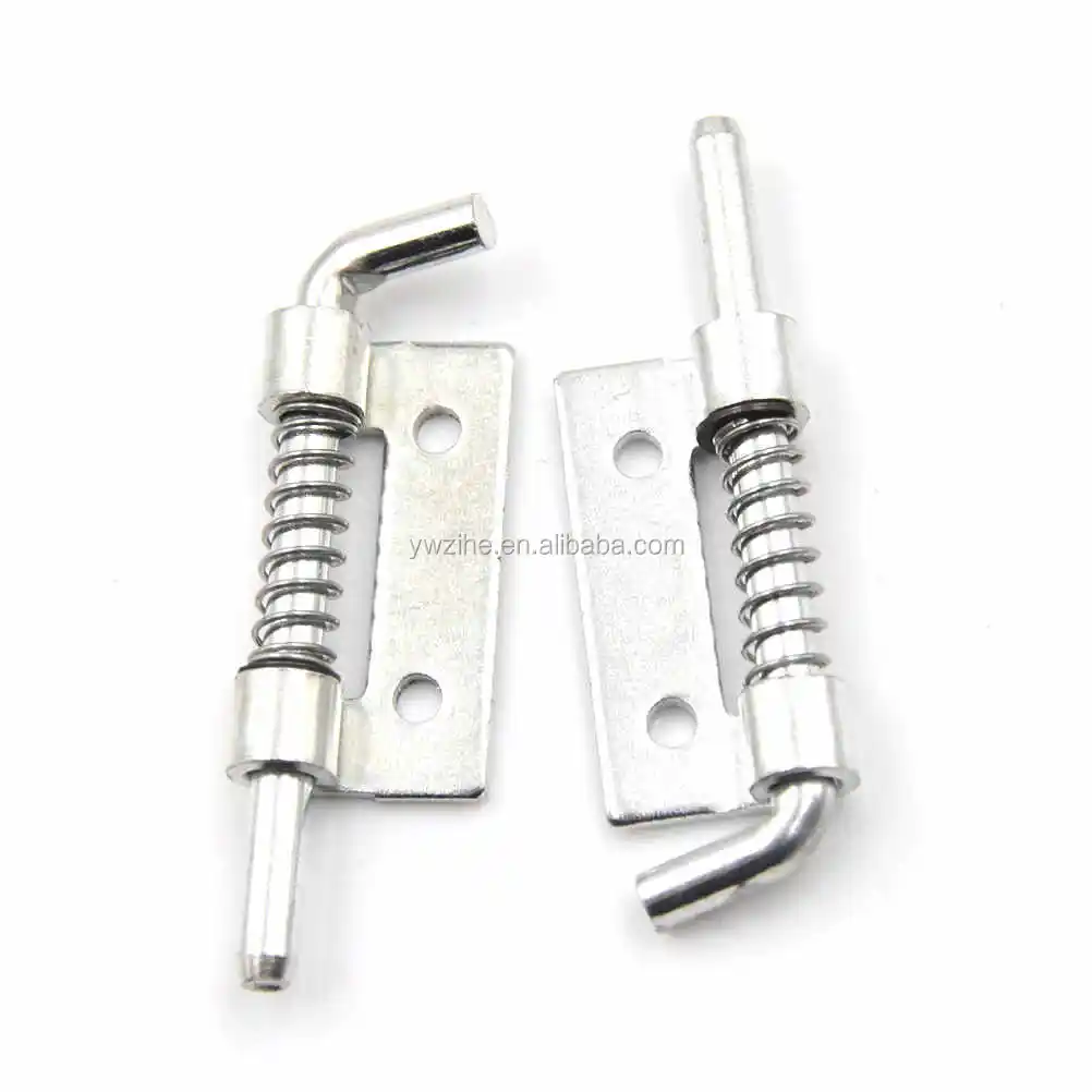 5x New Spring Loaded Metal Security Barrel Bolt Latch 5.3 X 1.7cm ...