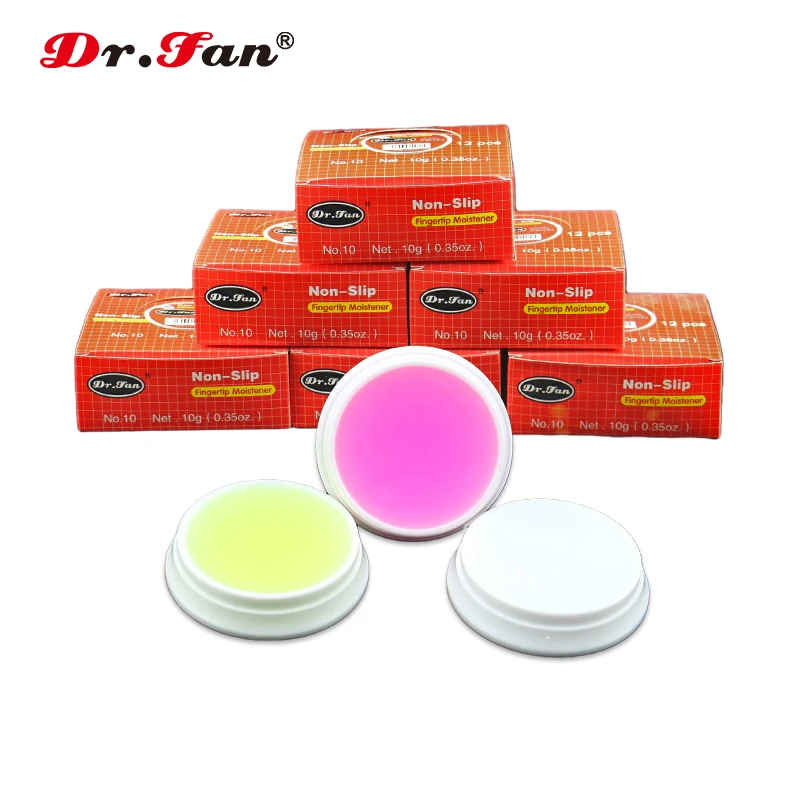 Dr.fan Fingertip Moistener - 20g Water-Based Wax Counting Aid