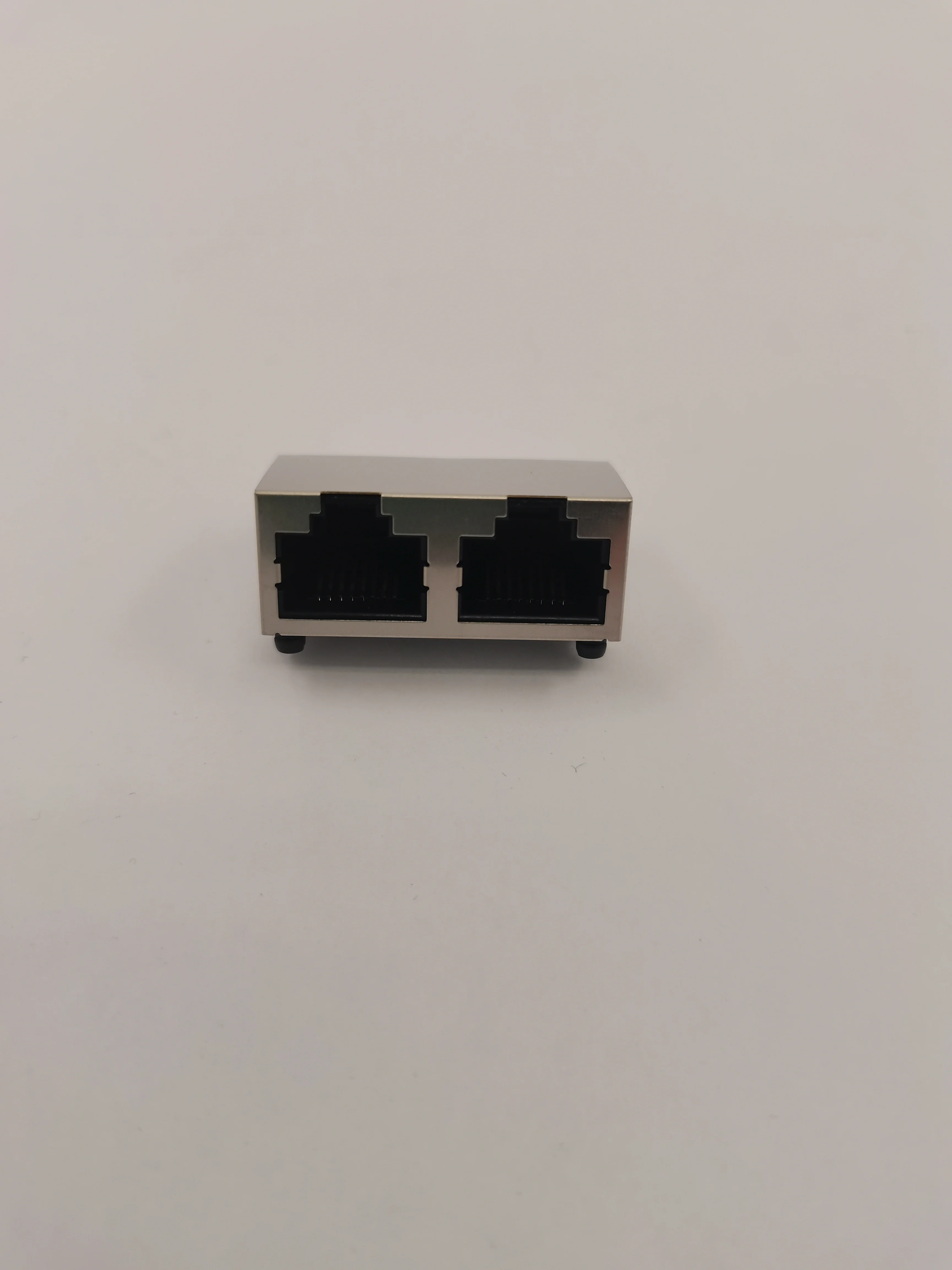 Network Female Rj45 Black Rj45 Connector - Buy Double Rj45 Connector ...