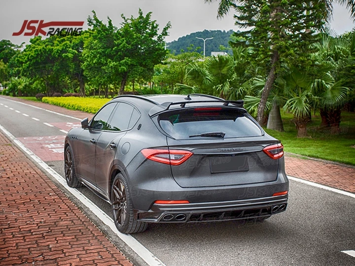 Pt Style Carbon Fiber Roof Spoiler For 2016-2019 Maserati Levante - Buy ...