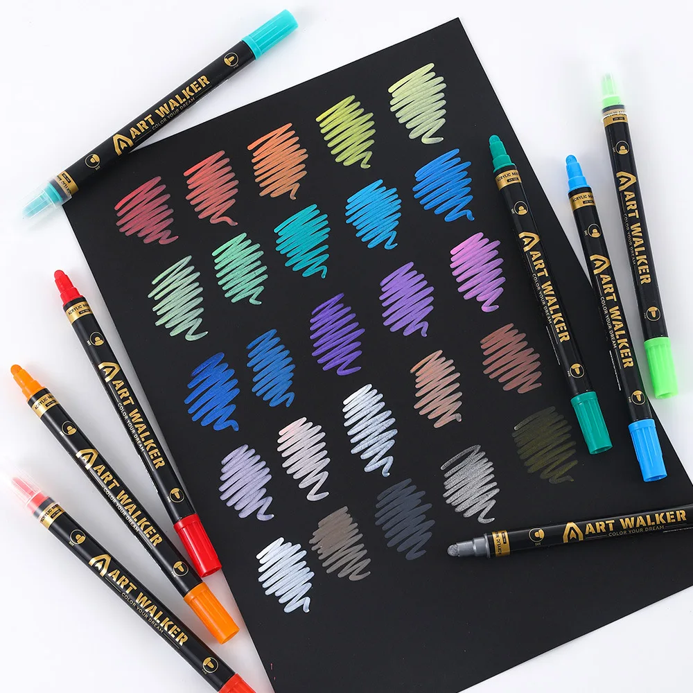 36 Colors Set Stackable Graffiti Marker Paint Pen Art School Office ...