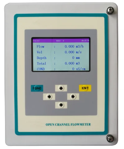 Gocf-1000dc Clamp-on Ultrasonic Doppler Open Channel Flow Meter - Buy ...