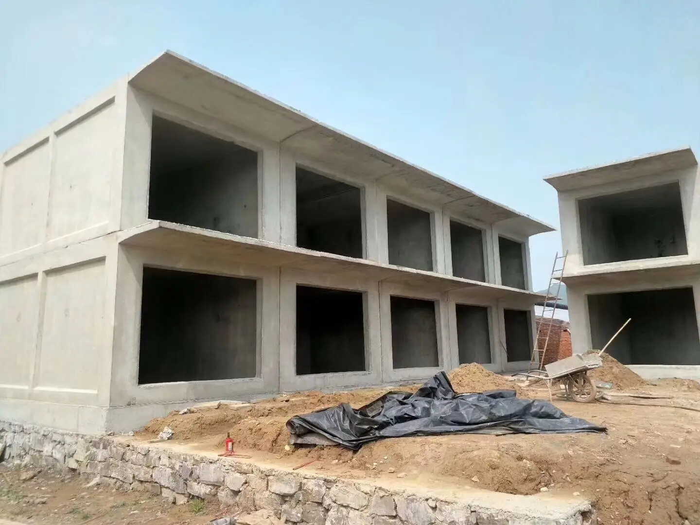 Easy Operation Precast Concrete House Mold - Modular Production Line