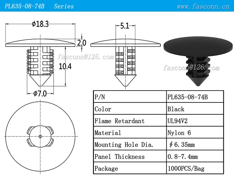 Nylon Push-in Fir Tree Clips - Secure Your Christmas Tree