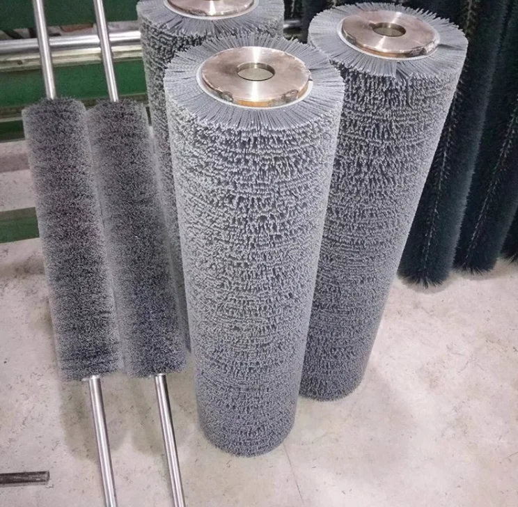 Industrial Steel Pickling Brush Aluminum Deburring Polishing Rolling ...