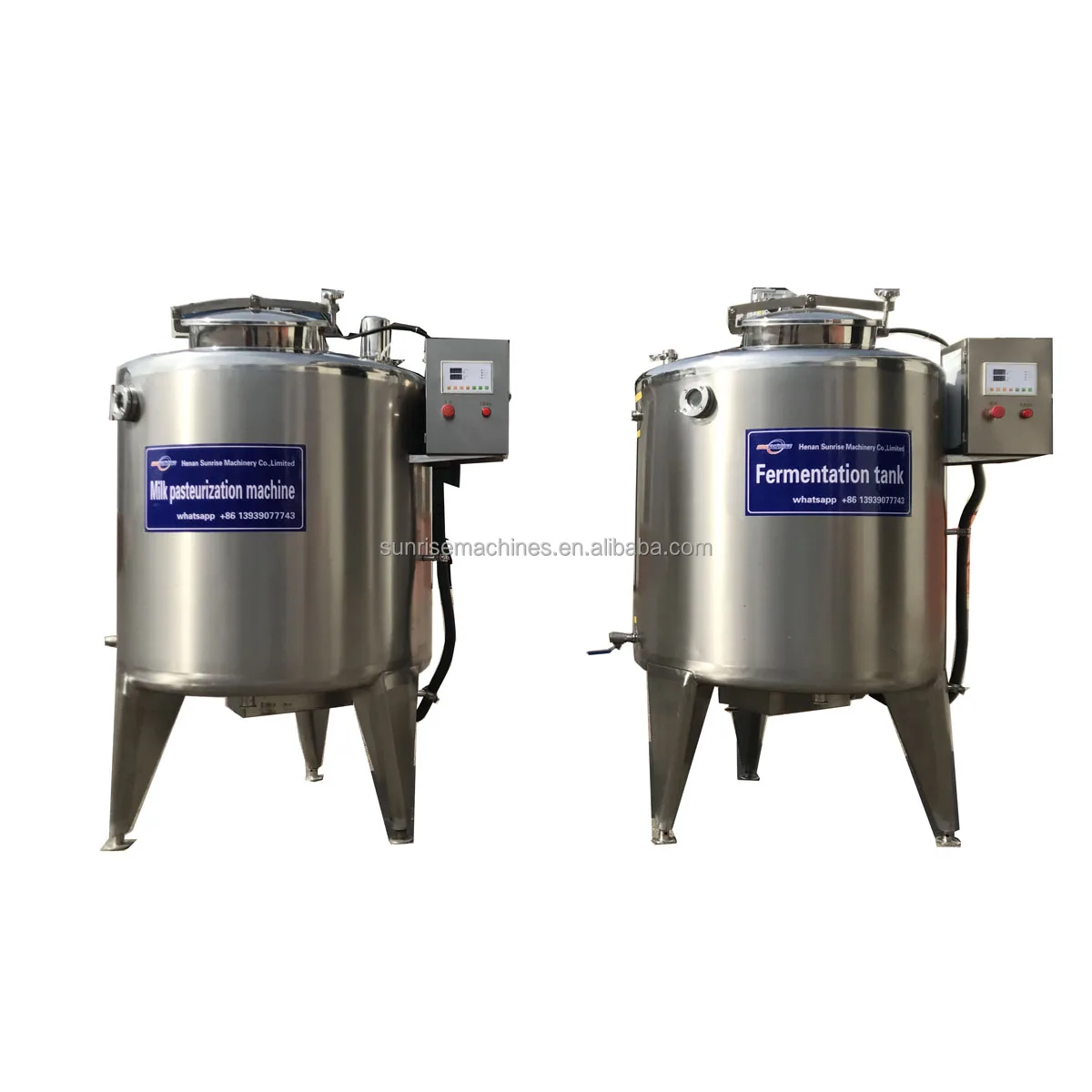 Fruitsap 100 Liter Kleine Melkpasteurisator, Vruchtensap Melk ...