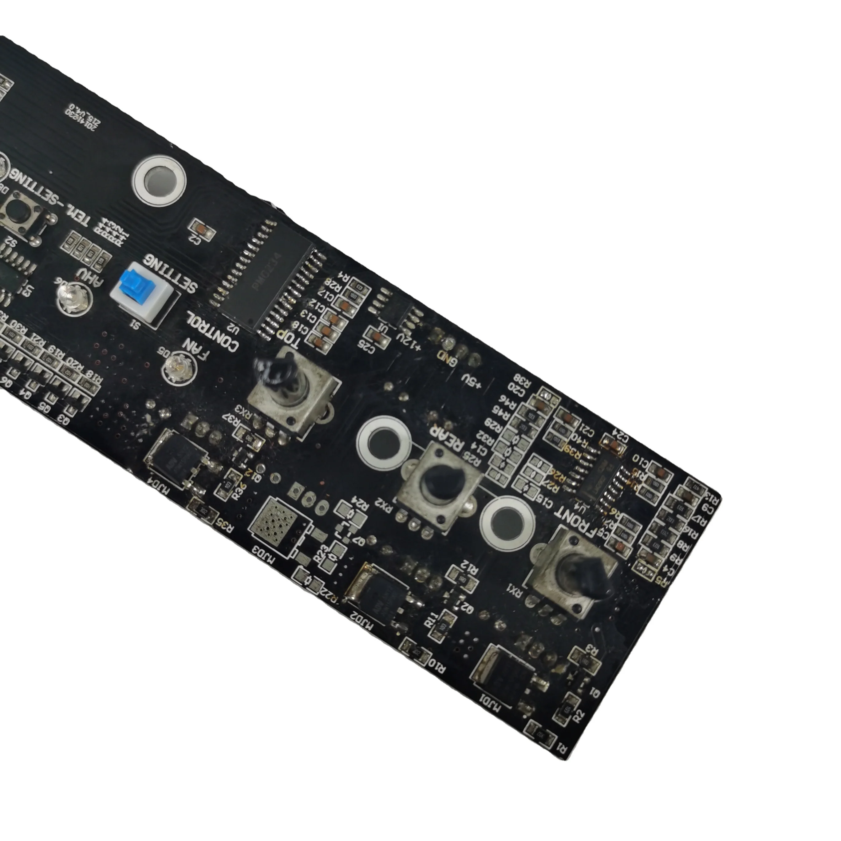 PWM PC Case Fans Speed Controller Board 4 Channels Cooling Fan Speed ...