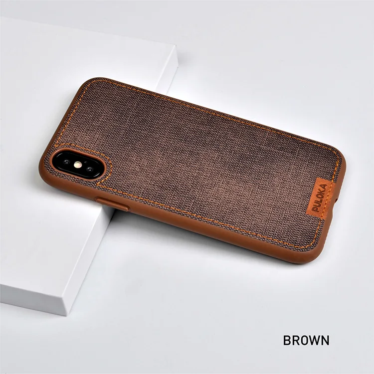 Puloka Brand Ultra Slim Leather Mobile Accessories Phone Case Cover For ...