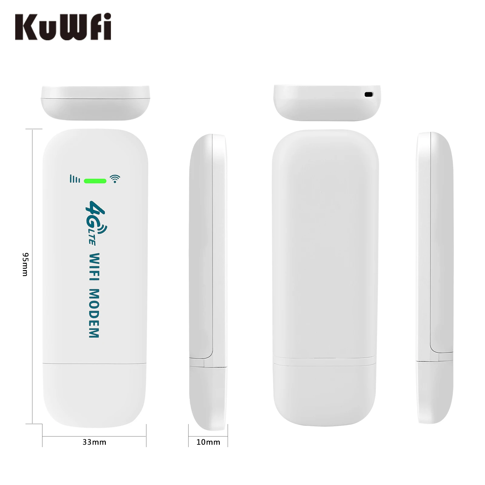 Cheapest Portable Wifi - Kuwfi LTE Mobile Hotspot Router