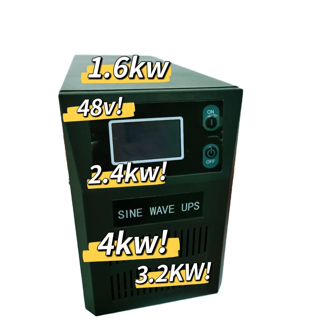 Scpower 3kva Solar Inverter 12/24/48v Adaptive Pure Sign Wave Dc Ac ...