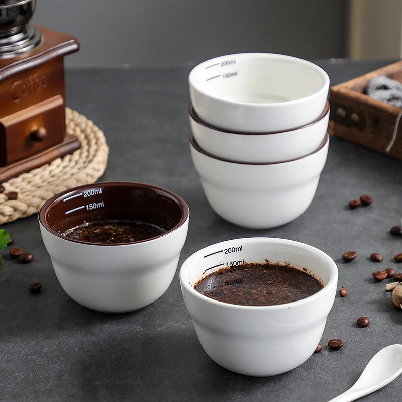200ml Porcelain Coffee Cupping Bowl - Professional & Sustainable