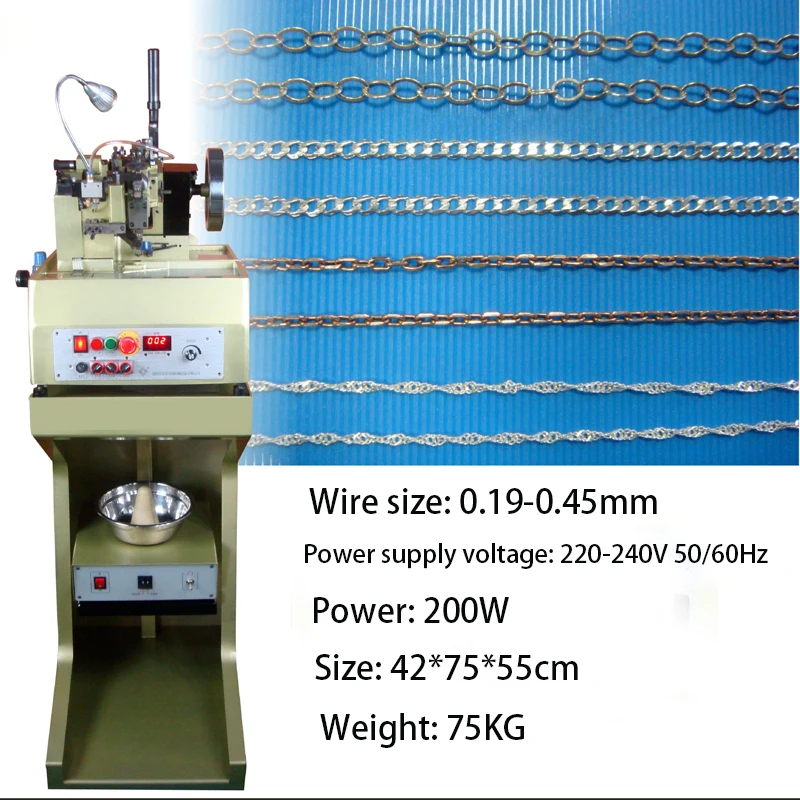 Jewelry Chain Machine - High Speed & Precision Knitting