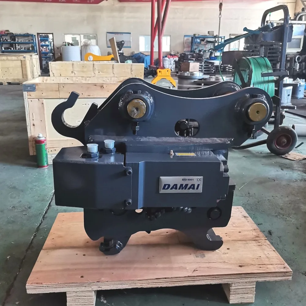 Rotating Quick Hitch Coupler Hydraulic Quick Coupler Dhg-02 For 5-9 Ton ...