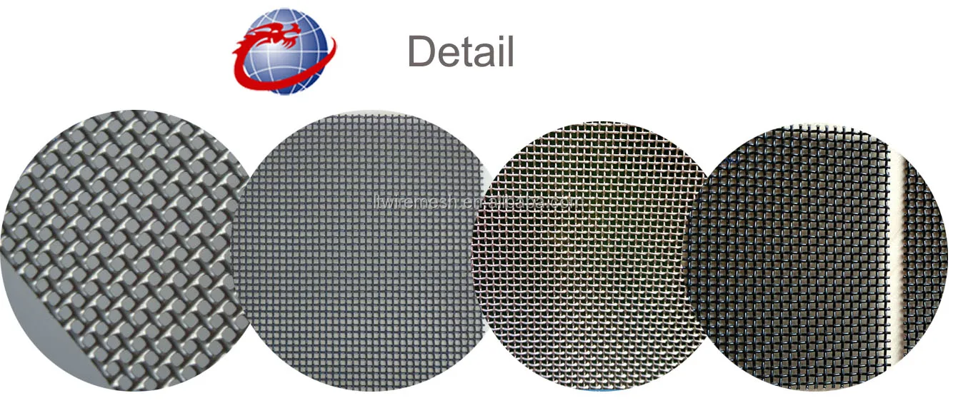 304 Black Color Stainless Steel Crimsafe Security Mesh