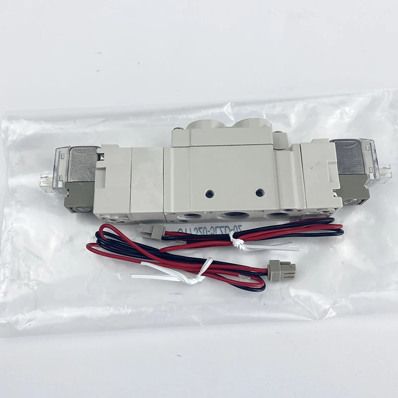 SY7320-5LZD-02 5 Way 3 Position Solenoid Valve - SMC Solenoid Valve