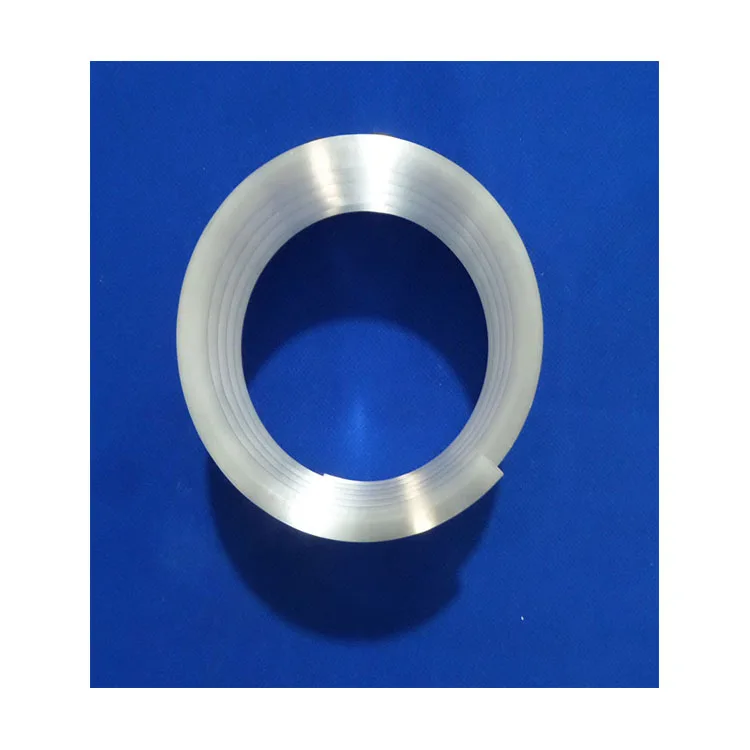 High Purify Milky White Quartz Helical Tube Quartz Glass Tubes - Buy ...