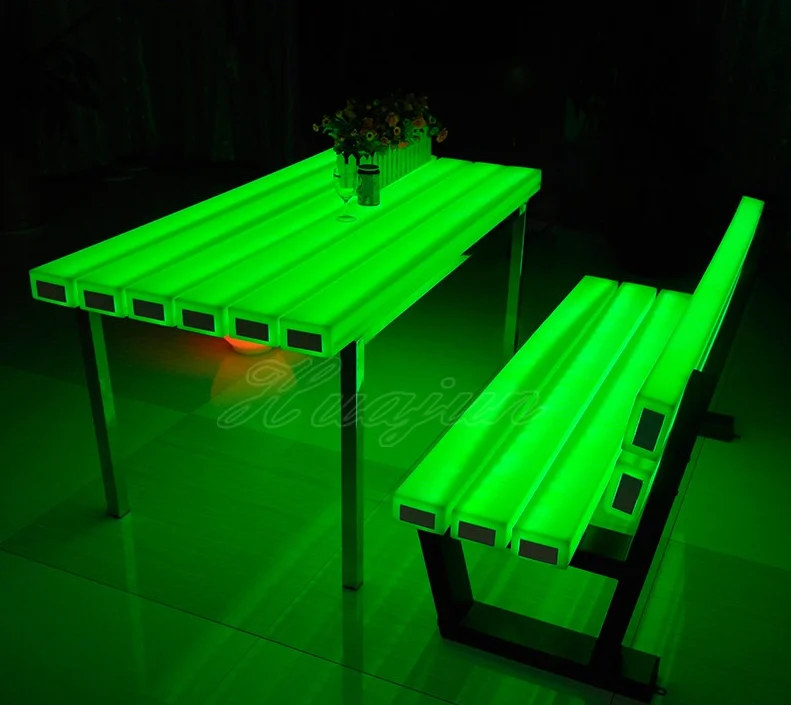 Hot Sales New Design Glowing Bench,Outdoor Use Led Garden Bench And ...