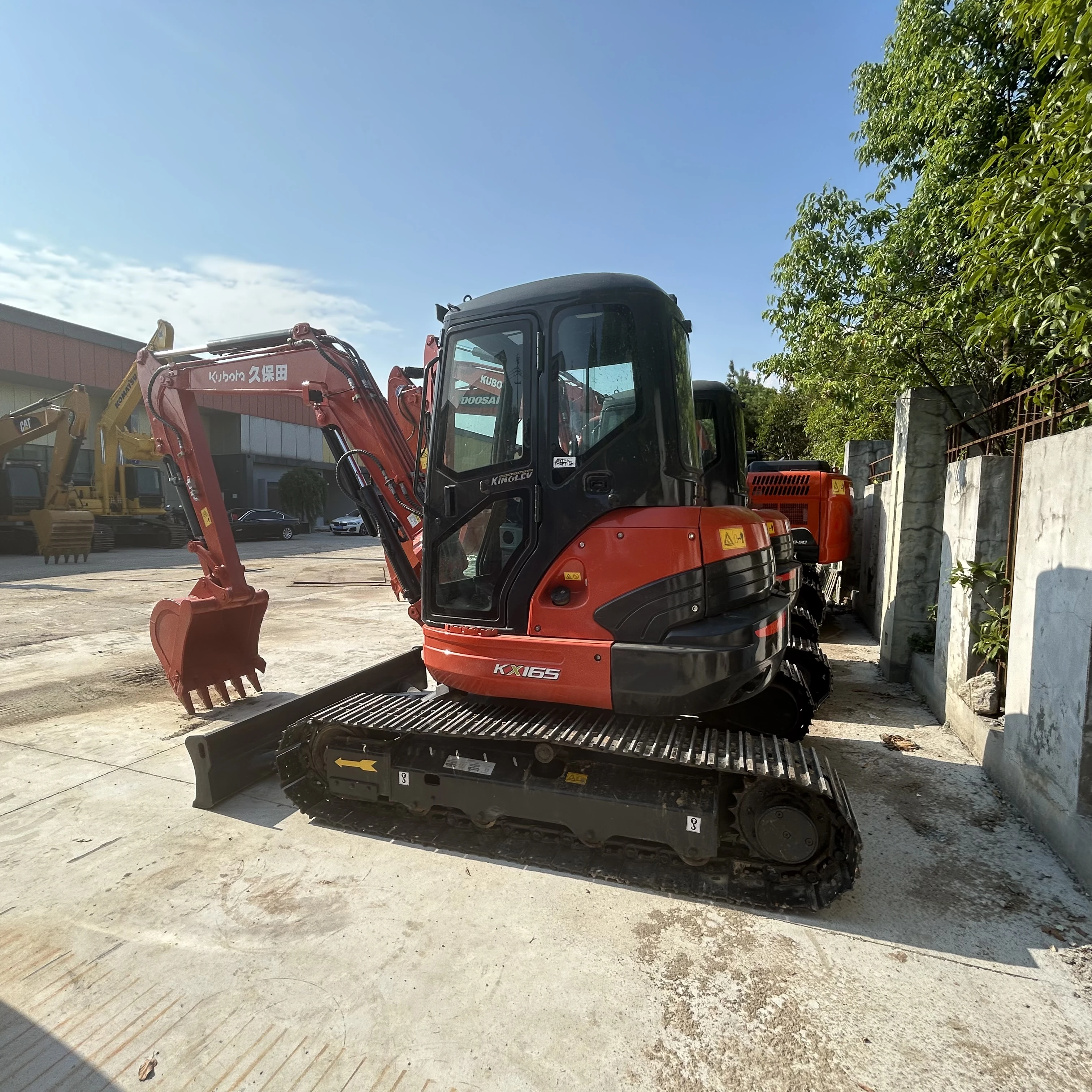 Kubota KX165 Hydraulic Excavators Kubota KX 165 Used Crawler Excavator ...