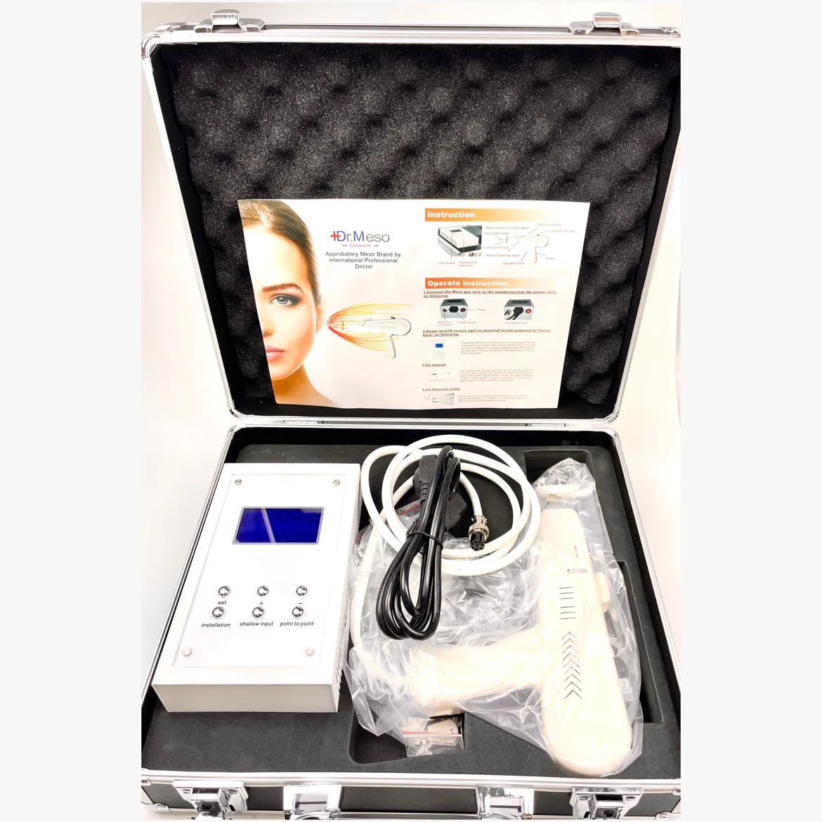 2023 Mesogun Prp Meso Gun Injector Mesotherapy Gun - OEM Logo Acceptable