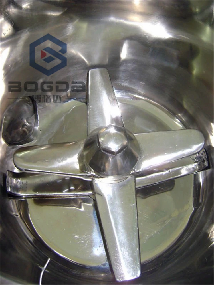 Stainless Steel Three Paddles Blades for High Speed Heating Plastic Mixer