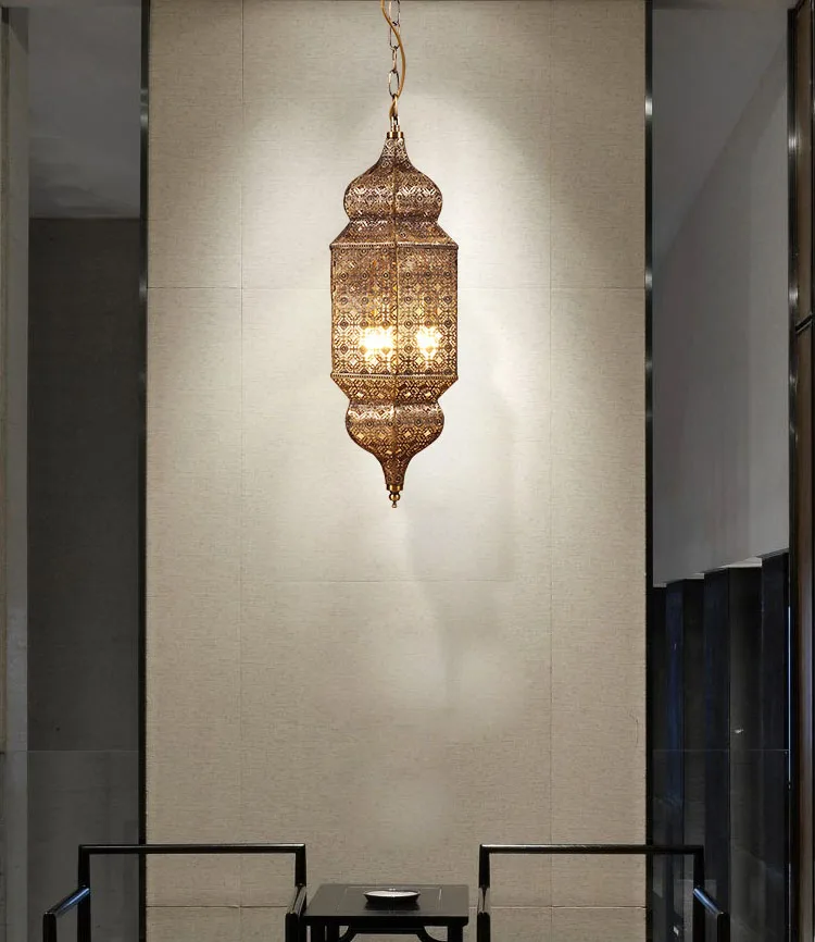 Muslim Copper Pendant Lighting Islamic Masjid Lighting Big Antique ...