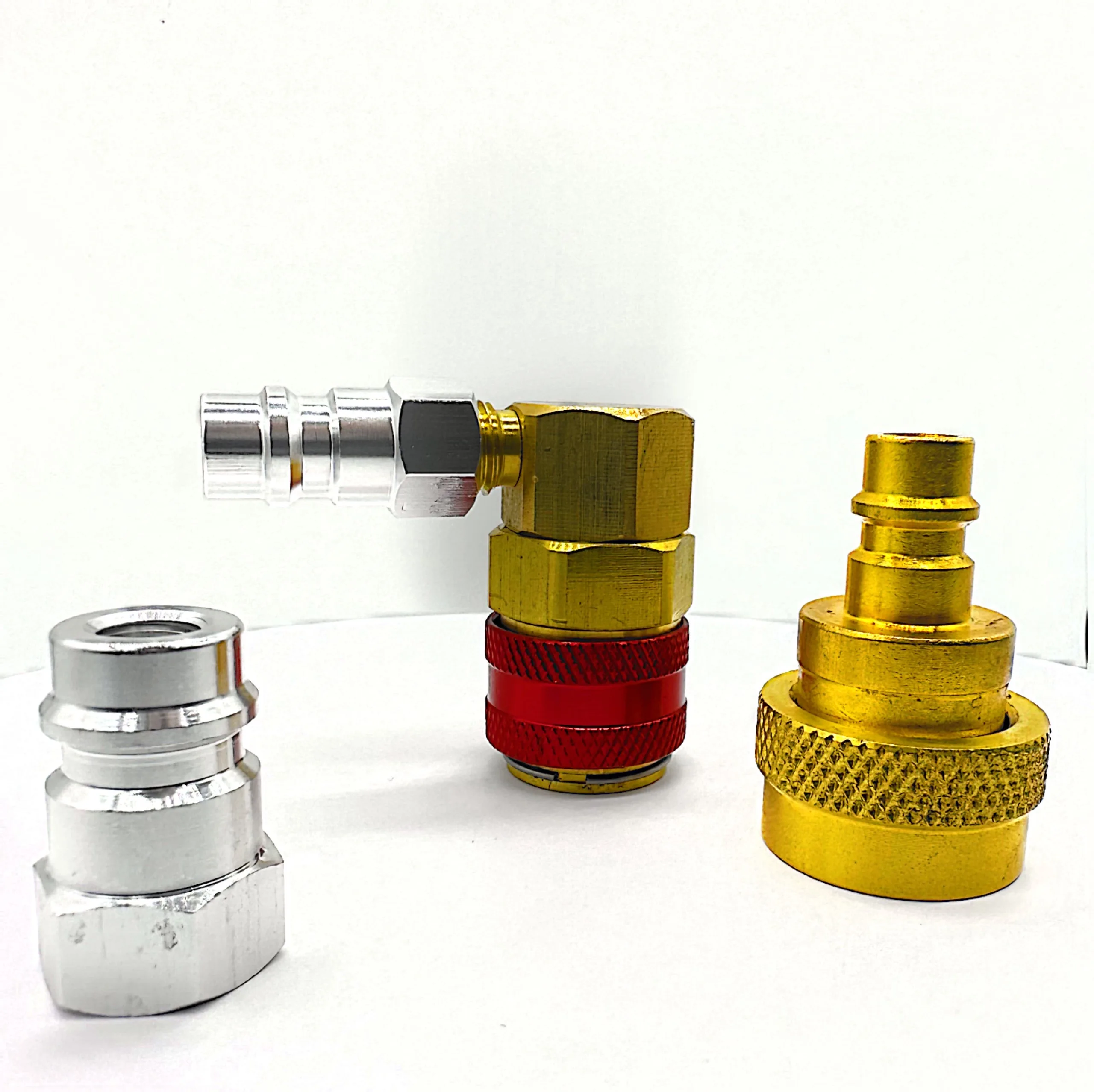 R134a Refrigerant Tank/vacuum Pump Adapter To R12 Fitting Adapter 1/2 ...