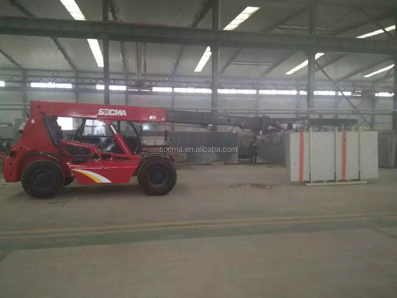 Telehandler Crane Loader For Loading & Unloading Stone Slabs - Buy ...