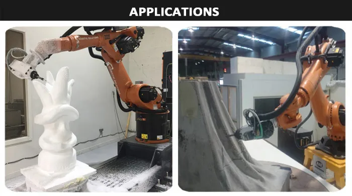 3d Sculpture 5 Axis Robot Arm Cnc Router For Wood Foam Eps Mold - Buy ...