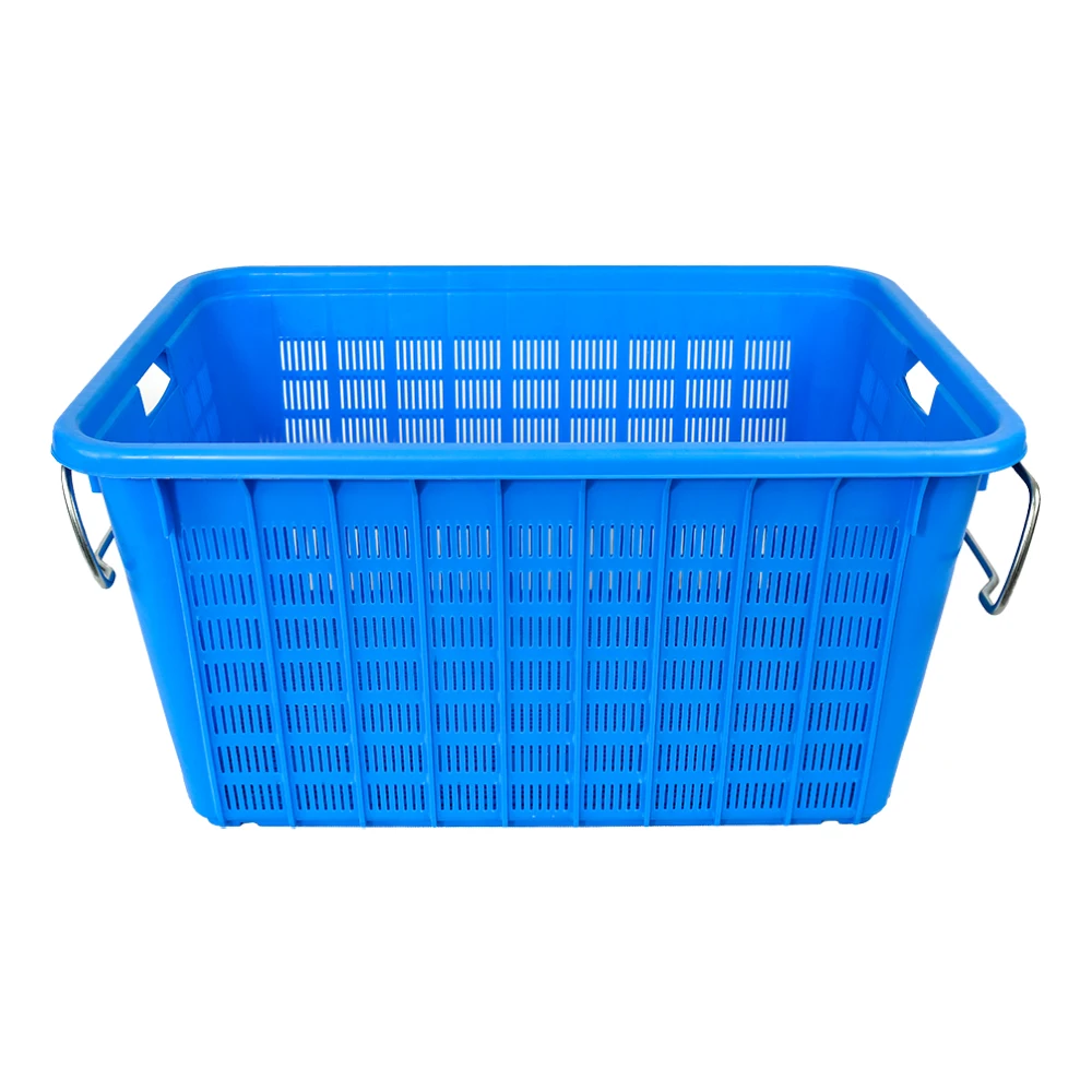 Distribution Basket Agricultural Stackable Plastic Storage Basket ...