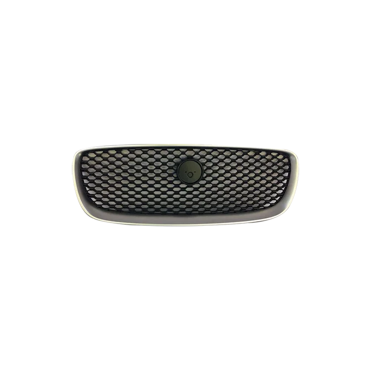 Jaguar Xf 2016-2017 Front Grille In Black & Chrome, Oem Replacement