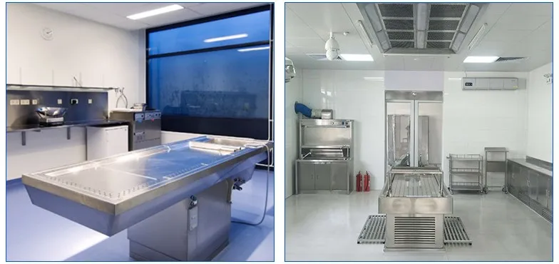 Sysmedpalace Cadaver Embalming Table - 304 Stainless Steel Autopsy ...