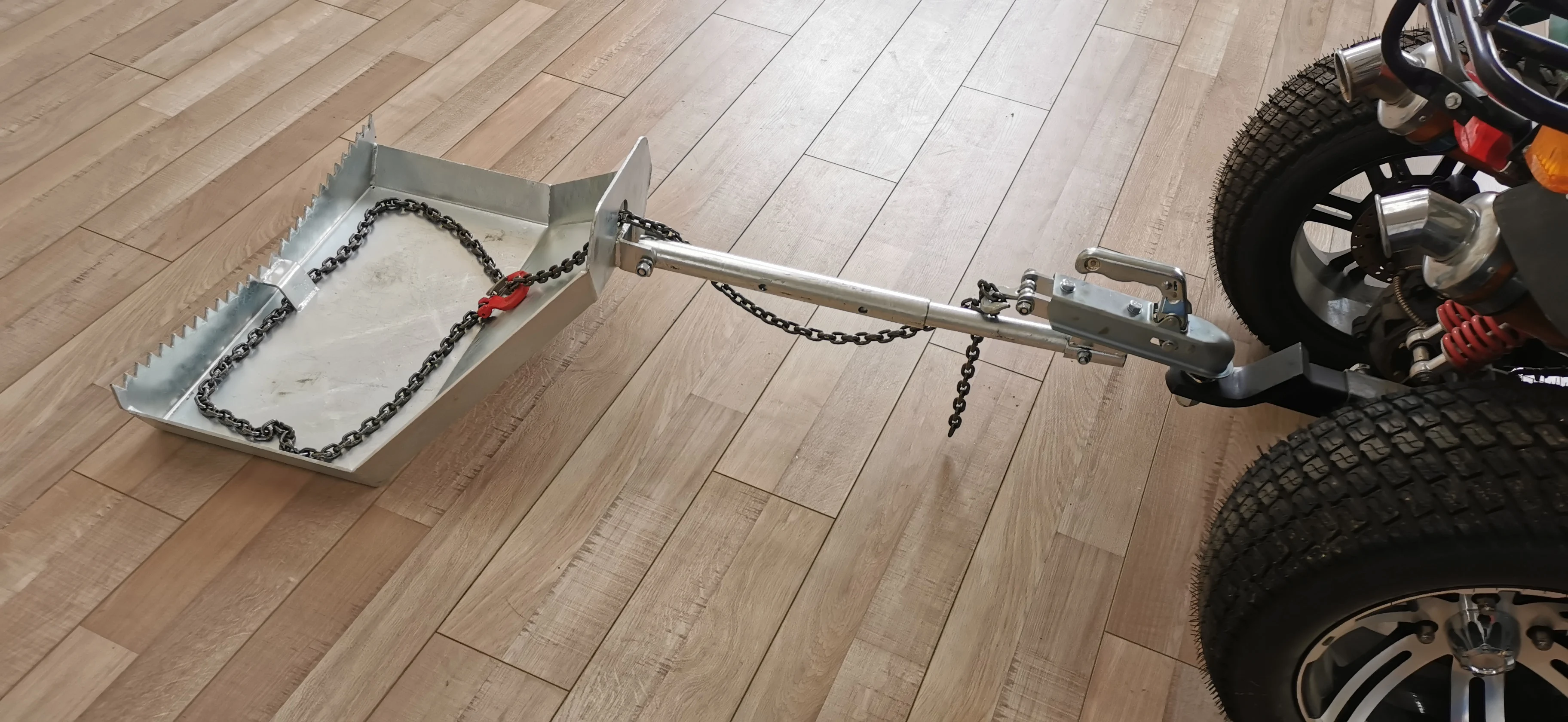 Atv Log Hauler - Durable Timber Trailer for Easy Transport