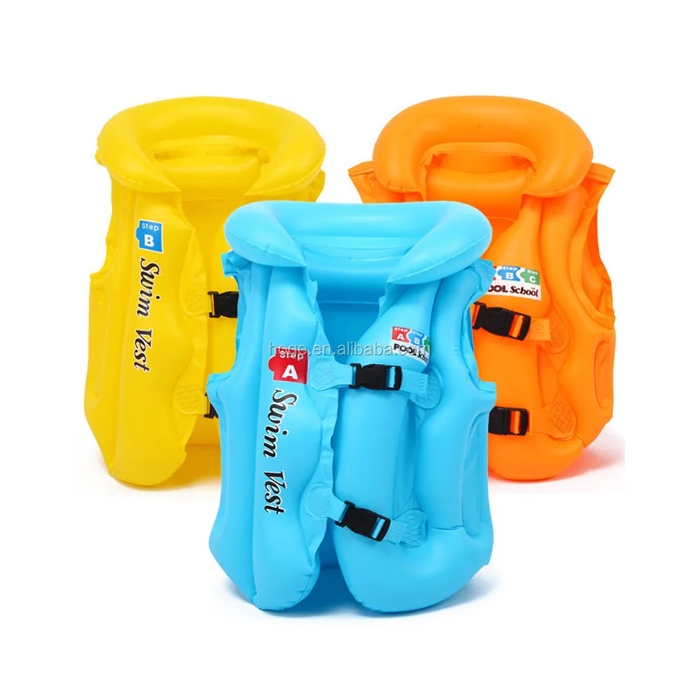 Phthalate Free Pvc New Design Inflatable Swim Vest For Kids Adults ...