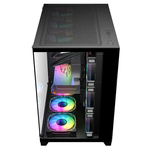 Sate(k896)oem New Tempered Glass Computer Case&towers Atx Desktop Pc ...