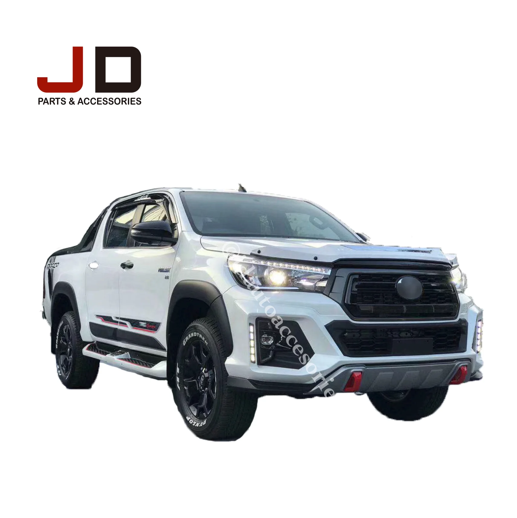 New Front Bumper Body Kit For Hillux Revo Rocco 2016 2018 2019 - Buy ...