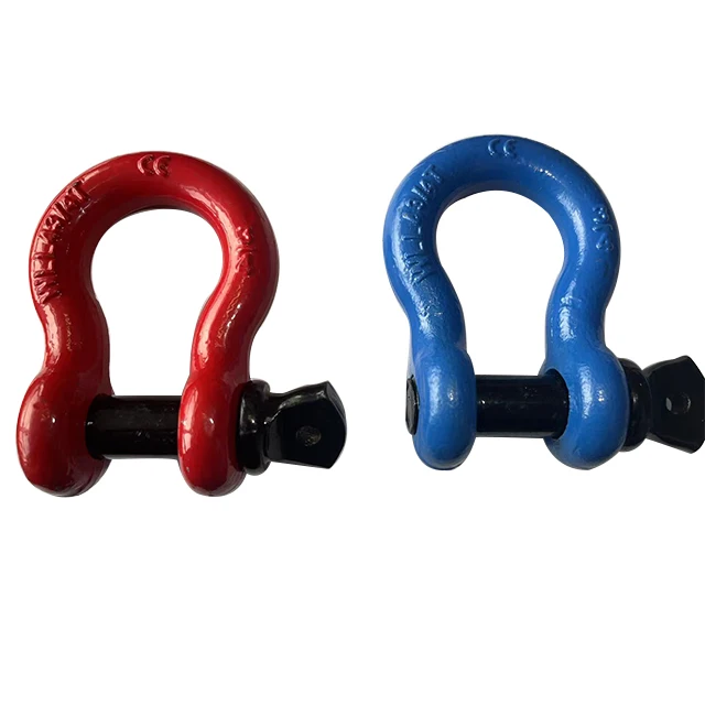 Hot Dip Galvanized G21301-1/4 Dow Shackle 12t G80 With Safety Bolt Pin ...