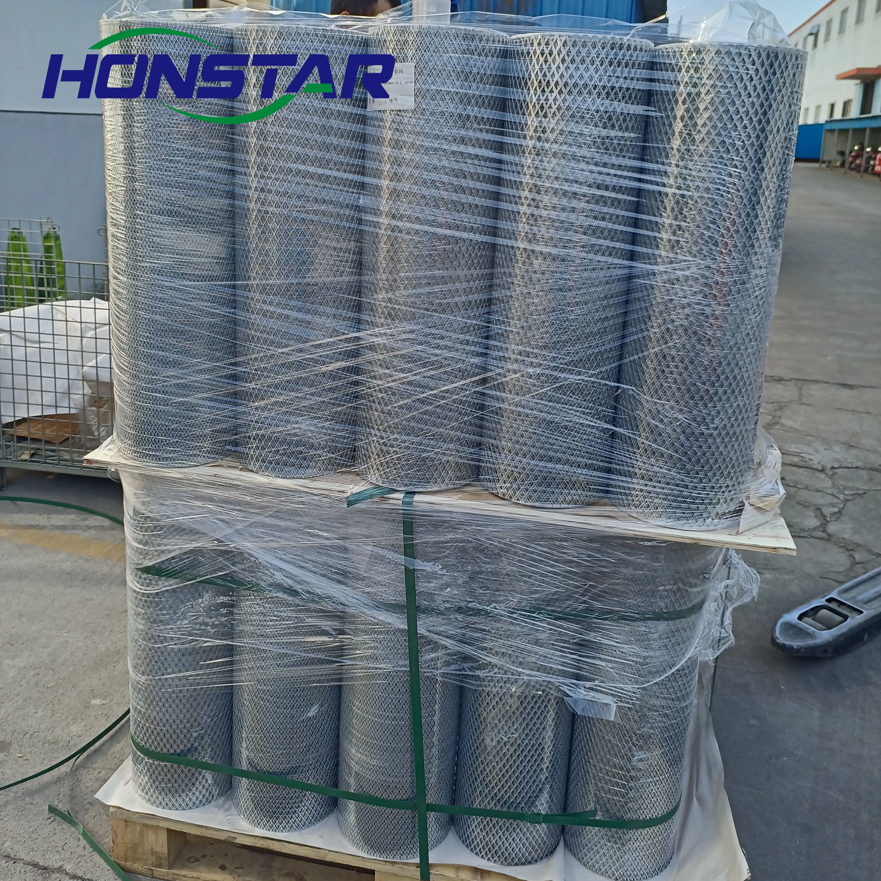 Metal Mesh Thickness 0.6/0.65/0.7/0.8mm Galvanized Expansion Mesh Hole ...