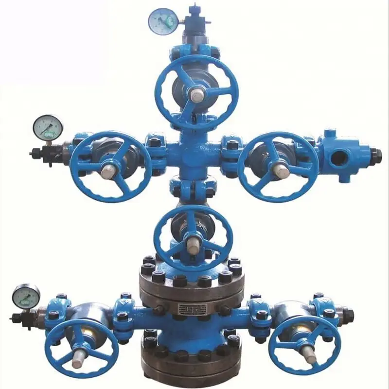 Api 6a Wellhead & X-mas Tree For Oil And Gas Well Api Oil Production ...