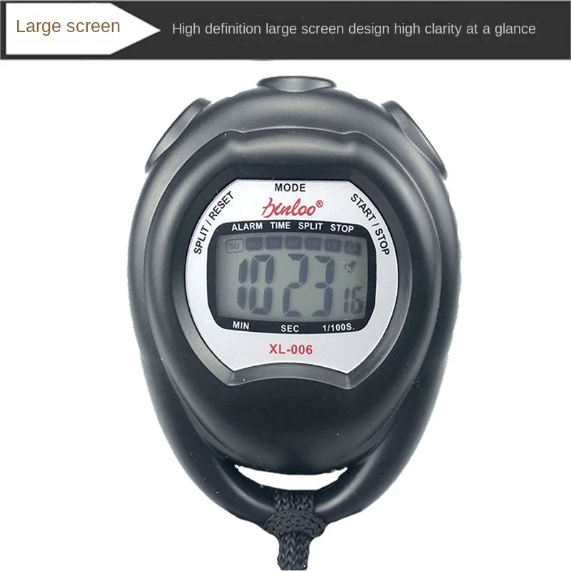 Single Channel 6 Digit Stopwatch for Sports Competition Training and ...
