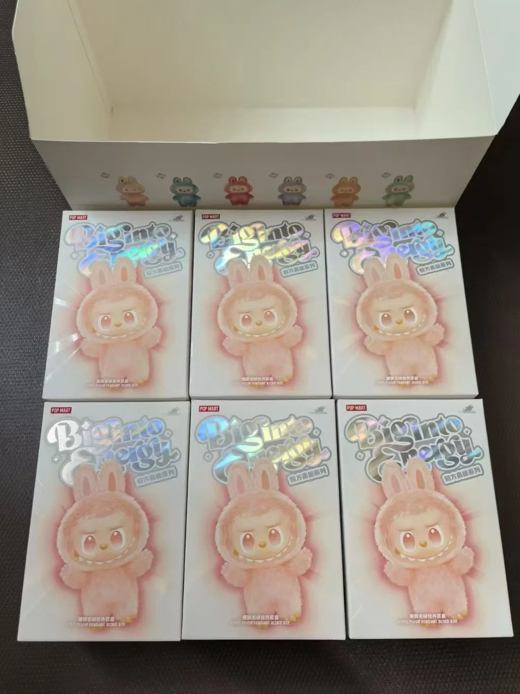 POP MART Labubu Third Generation Big Into Energy Serie Blind Mystery ...