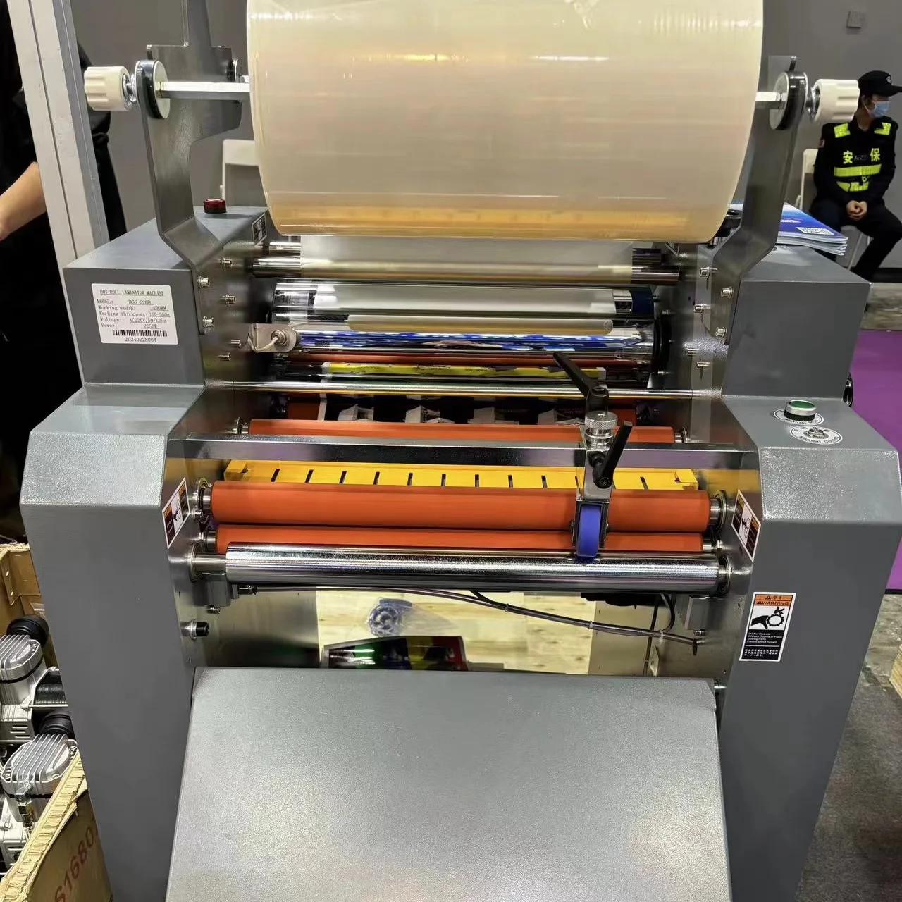 420MAX Heavy-Duty Automatic Hydraulic Laminating Machine Paper ...