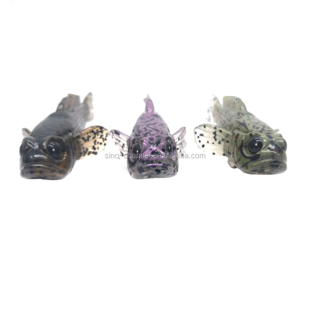 5pcs/pack Top Grade 3inch Goby Swimbait Odm Factory Finest Detailed ...