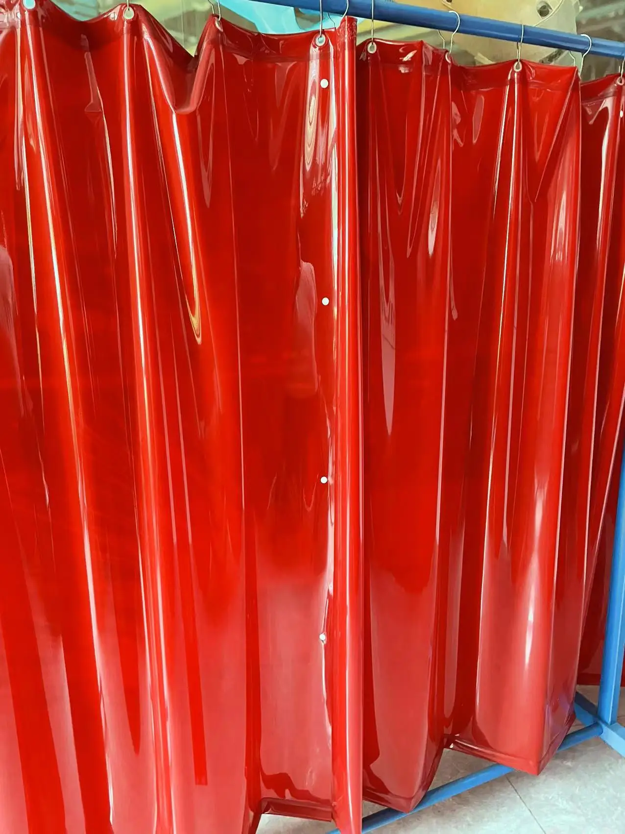 Welding Protection Pvc Welding Curtain Welding Screen Blue Color - Buy ...