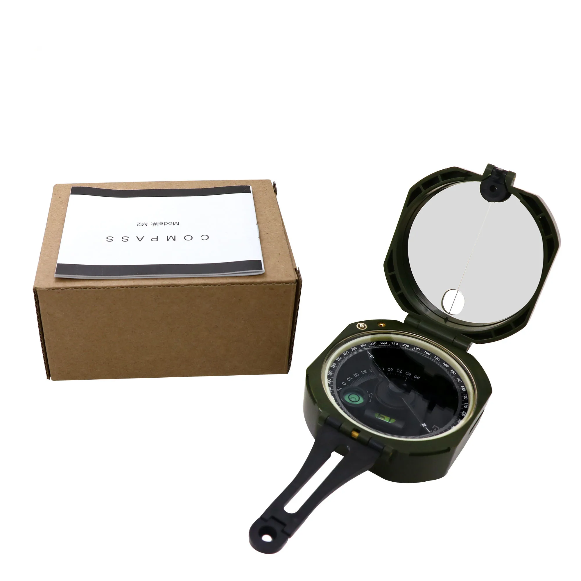 M2 Professional Geological Compass Portable Outdoor Survival Multi ...