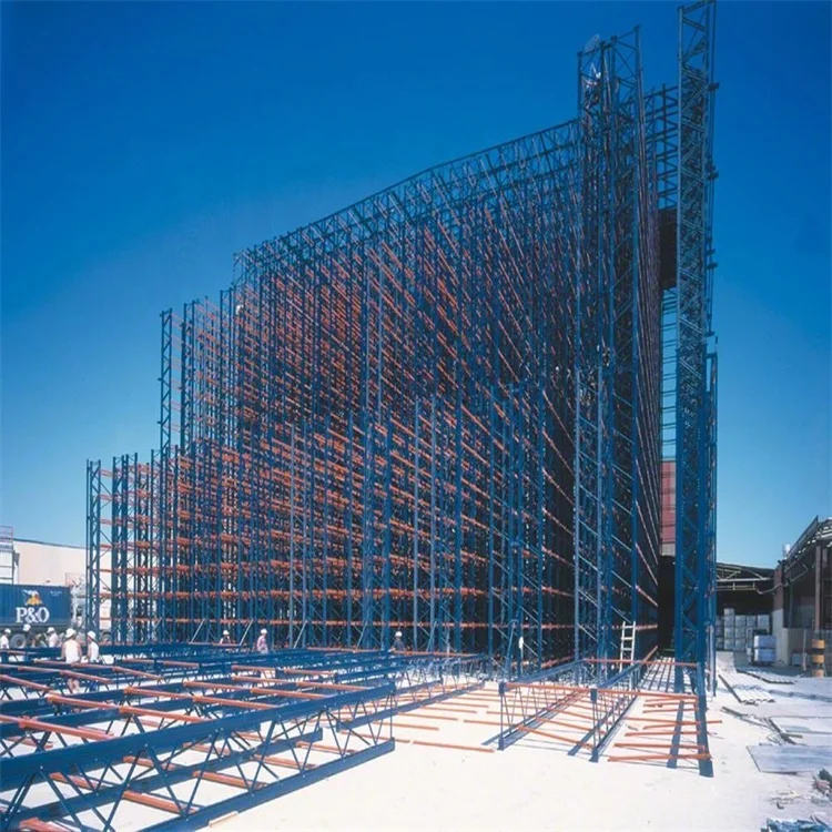 Rack Cladding Support Steel Warehouse And Also Support The Walls And ...