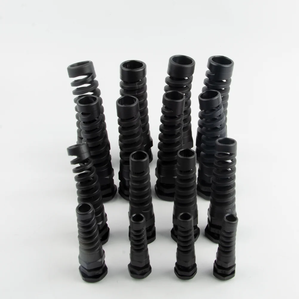 Plastic Anti-bending Cable Gland Pg11 3-7mm Tooth Torsionally Resistant ...