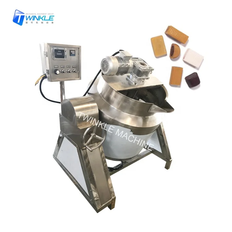 Small Soft Cream Candy Toffee Caramel Tiltable Electromagnetic Cooker ...
