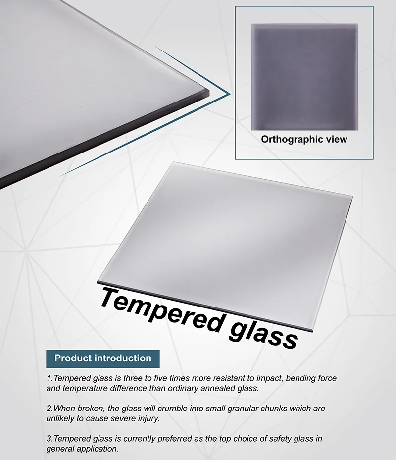 Agsitech 6mm Clear Bulletproof Tempered Glass Price Material Fire ...