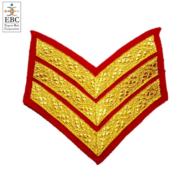 OEM Chevron Shoulder Mark Epaulette Cloth Rank Chevron Sew on Iron on ...