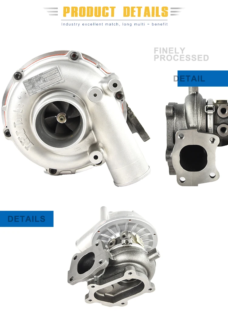 Origianl Isuzu Engine Part 6uz1 Case Cnh Excavator Turbocharger Sh460-5 ...